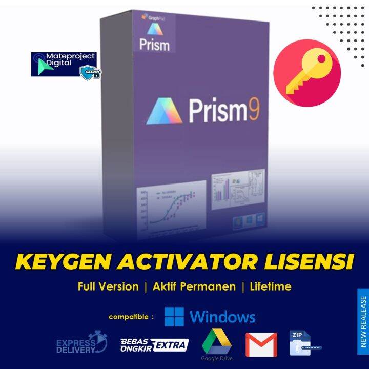 Keygen GraphPad Prism 9.5.1.733 Lisensi Lifetime [unlimited device ...