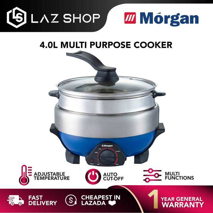 Morgan 4.0L Multi Purpose Cooker MMC-3400A | 3.0L MMC-3300A | Auto Cut ...