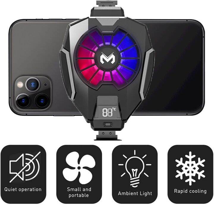 Mobile Phone Cooler Phone Cooling Fan Case Radiator FOR XIAOMI DL05 ...