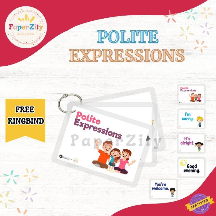 Polite Expressions For Kids