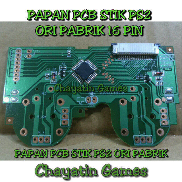 Flash Sale PAPAN PCB STIK PS2 ORI PABRIK MODEL BARU 16 PIN ( ELITE ...