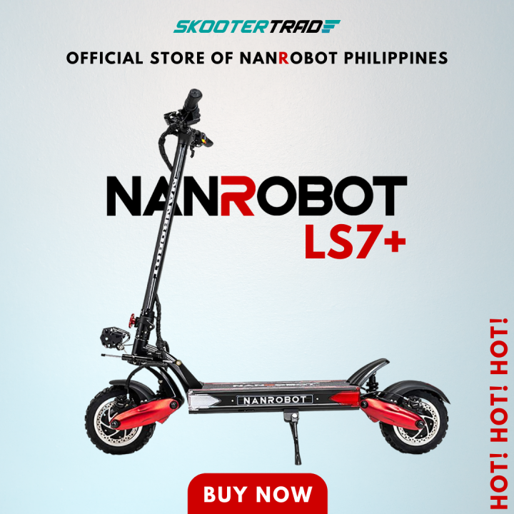 Nanrobot LS7+ High End Electric Scooter, Powerful Electric Kick Scooter ...