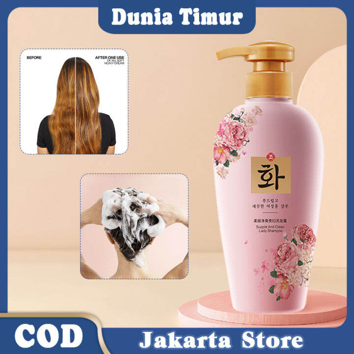 500ml Sampo Asam Amino Formula kuno istana Korea Selatan Shampoo Shin ...