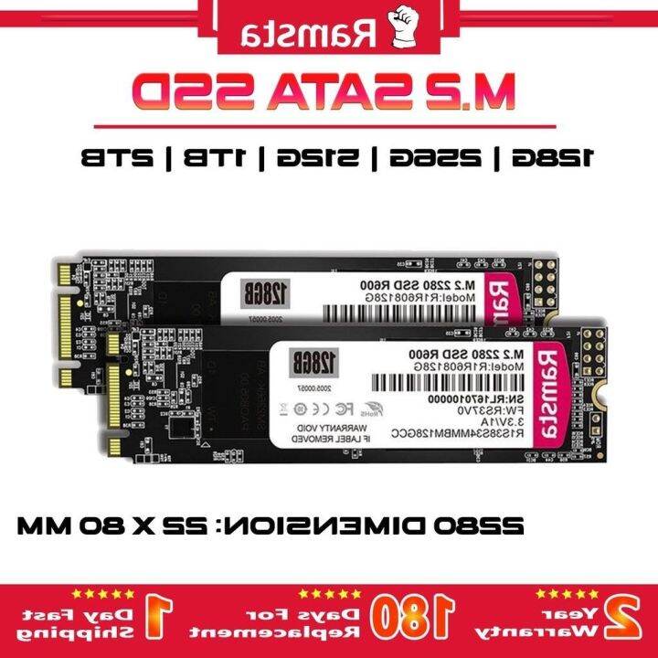 Ramsta R600 M.2SSD 128GB 256GB 512GB 1TB 2TB Solid State Drive for PC ...