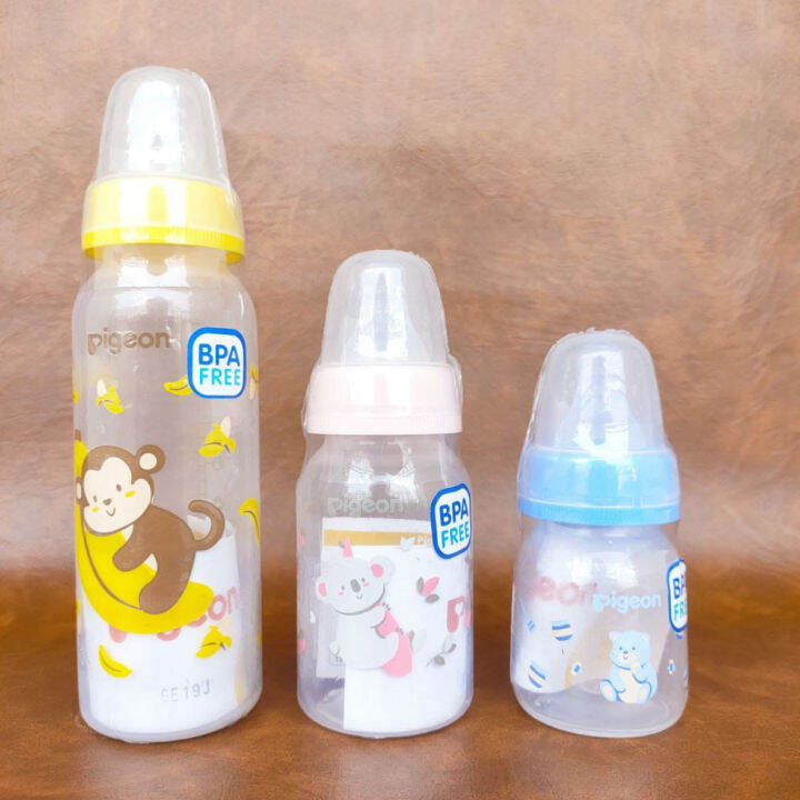 Pigeon Botol Susu Bayi Standar Ukuran Kecil Sedang dan Besar | Lazada ...