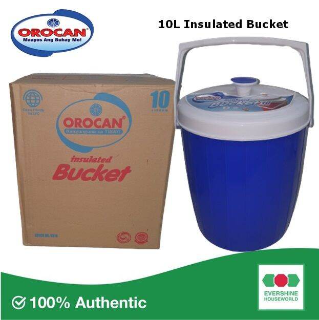 OROCAN 10 LITERS INSULATED RICE / ICE BUCKET #9310 Read Description ...