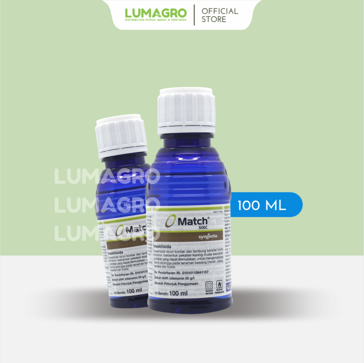 Insektisida Match 50EC 100ml Lufenuron Pengendali Ulat Krop Hama ...