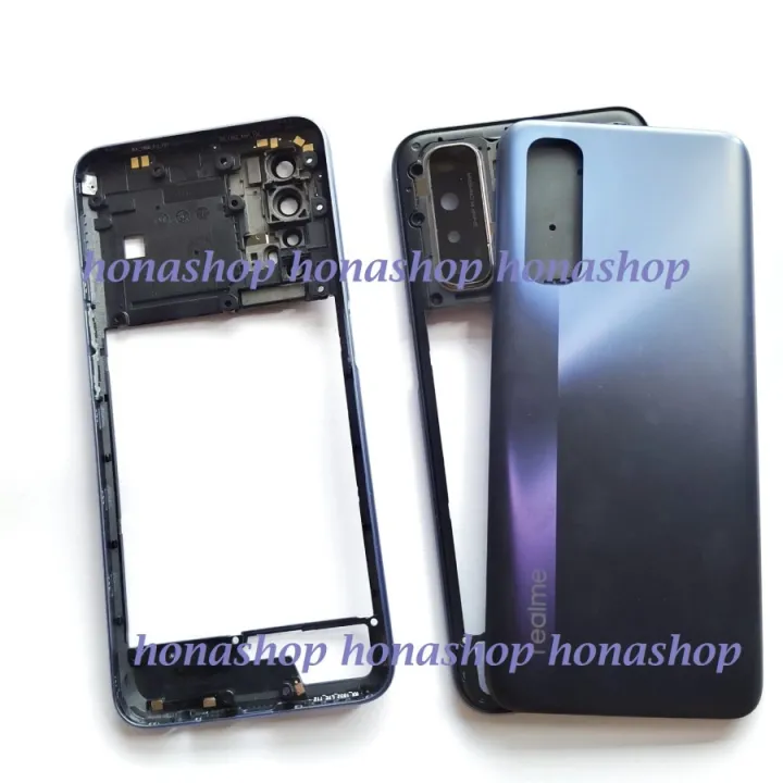 RANGKA TULANG BAZEL CASING HOUSING REALME 7 RMX2151 TUTUPAN MESIN ...
