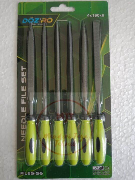 Kikir Besi Mini Set 6pcs | Lazada Indonesia