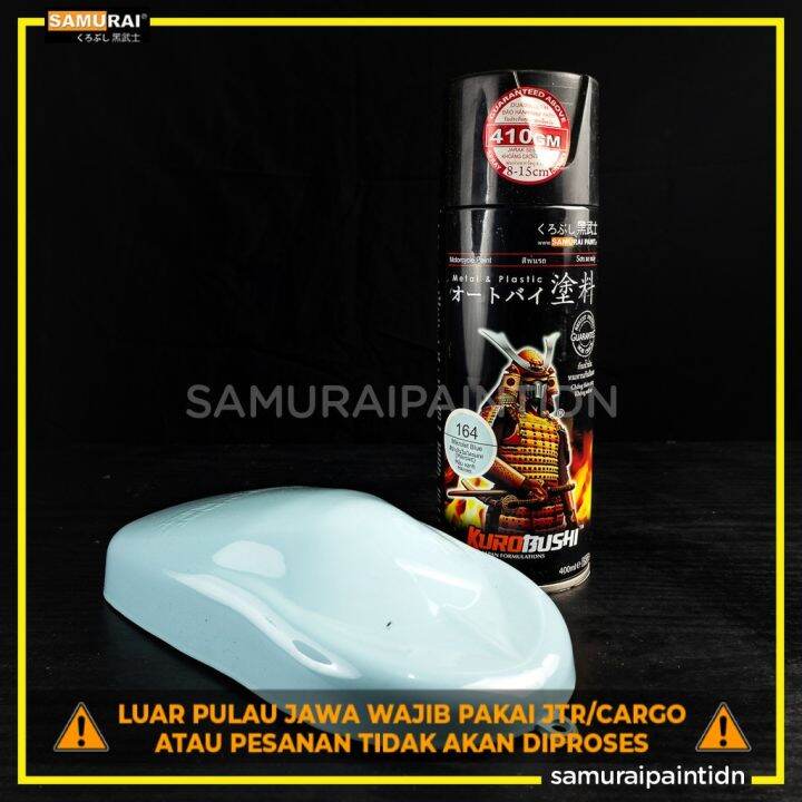 Pilox Cat Samurai Paint 164 Mikrolet Blue Standard 400 ml | Lazada Indonesia