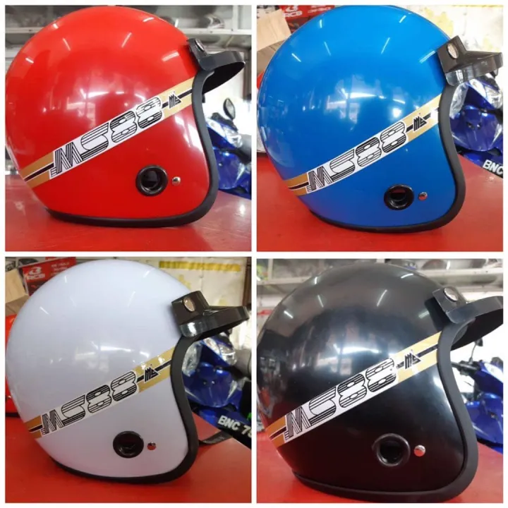 Helmet MS88 no visor 100% ORIGINAL | Lazada