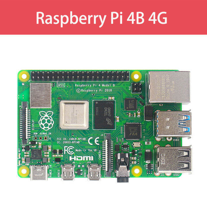Raspberry beri Pi 3B/4B Generation papan pengembangan komputer, kit pemrograman python 3B ...