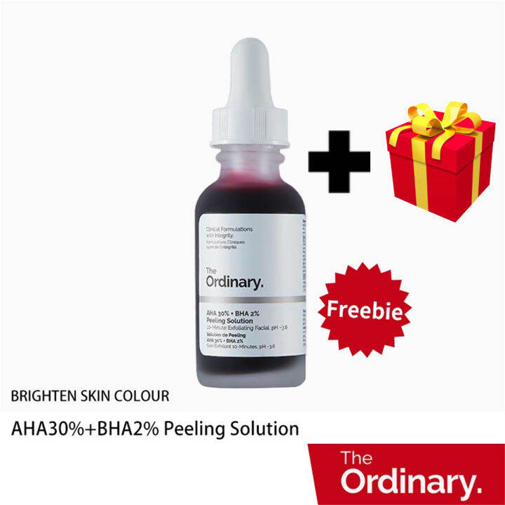 (Get Freebies)The Ordinary Peeling Solution 30ml Ordinary Serum Facial ...