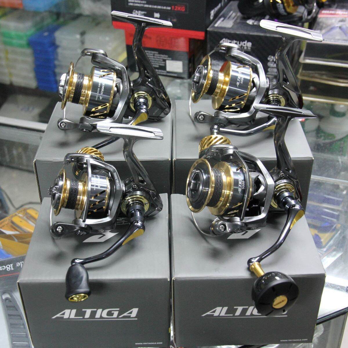 RYOKO ALTIGA รอกสปินนิ่งรุ่นใหม่ 2022 คุ้มค่าสวยงามทันสมัย | Lazada.co.th