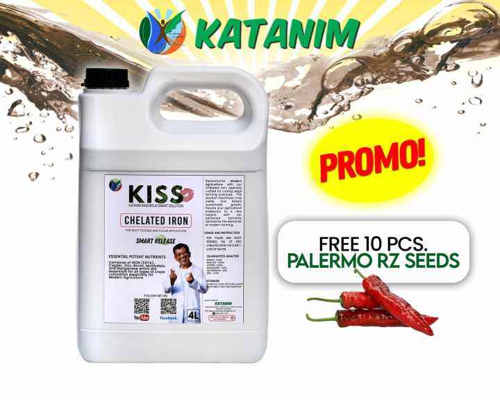 KISS Chelated Iron 4L (Smart Release)--Katanim Ingenious Smart Solution ...