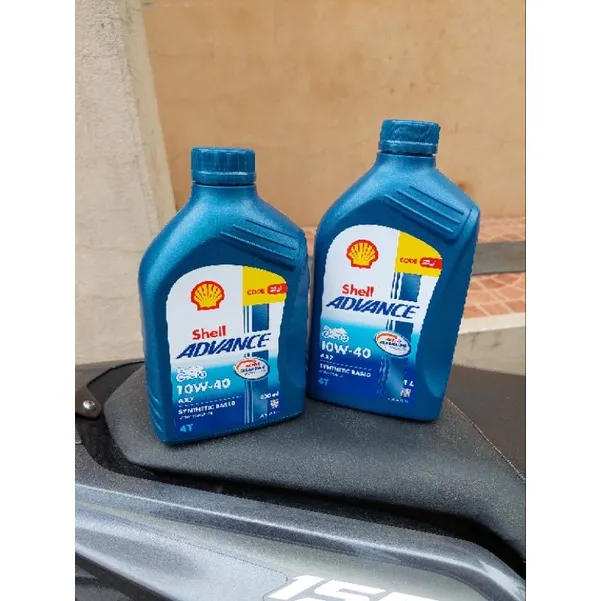 【Ready Stock】 Shell Advance 4T AX7 10W-40 1Liter | Lazada PH