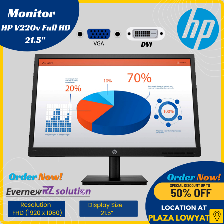 HP V220 21.5-inch Monitor | Lazada