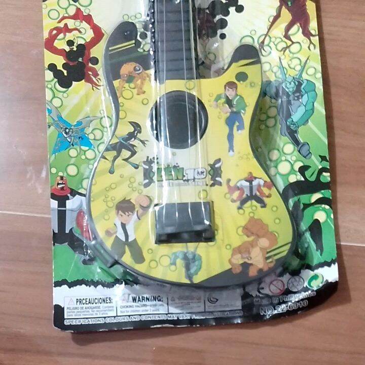 GUITAR TOYS BEN TEN LABEL FOR KIDS BEST FOR GIFTS & GIVEAWAYS | Lazada PH