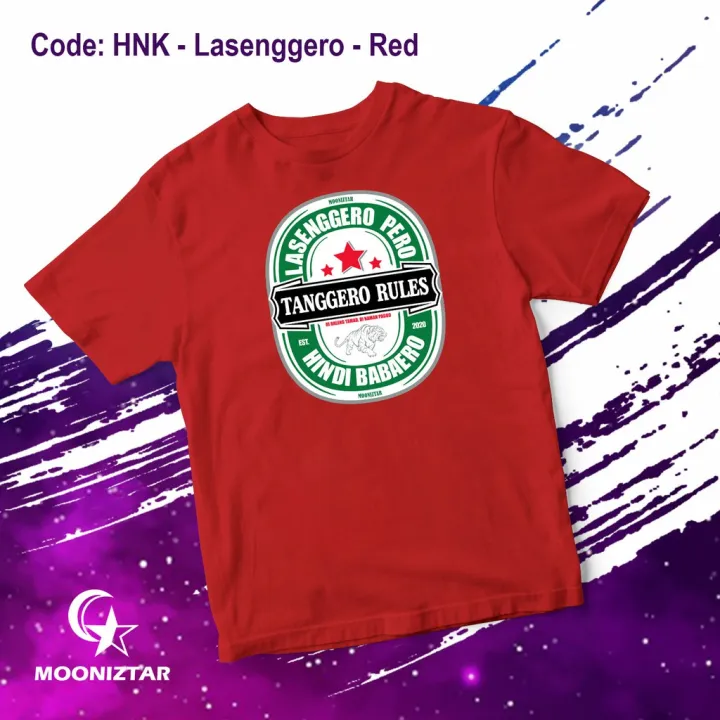 HNK - Lasenggero - Heineken Shirt - mooniztar | Lazada PH
