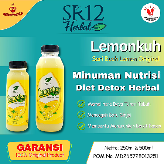 Minuman Sari Buah Lemon Asli BPOM SR12 Herbal Tangerang | Lazada Indonesia