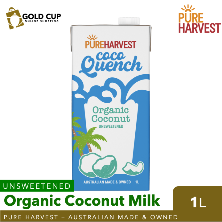 Pure Harvest Organic Coco Quench Unsweetened Coconut Milk 1L | Lazada PH