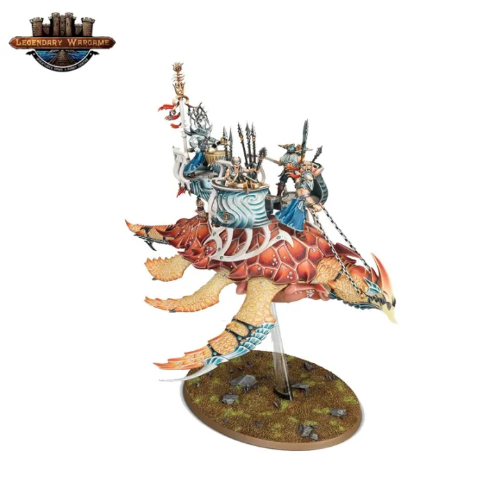 [GWพร้อมส่ง]WARHAMMER : IDONETH DEEPKIN: AKHELIAN LEVIADONโมเดลเกมสนาม ...