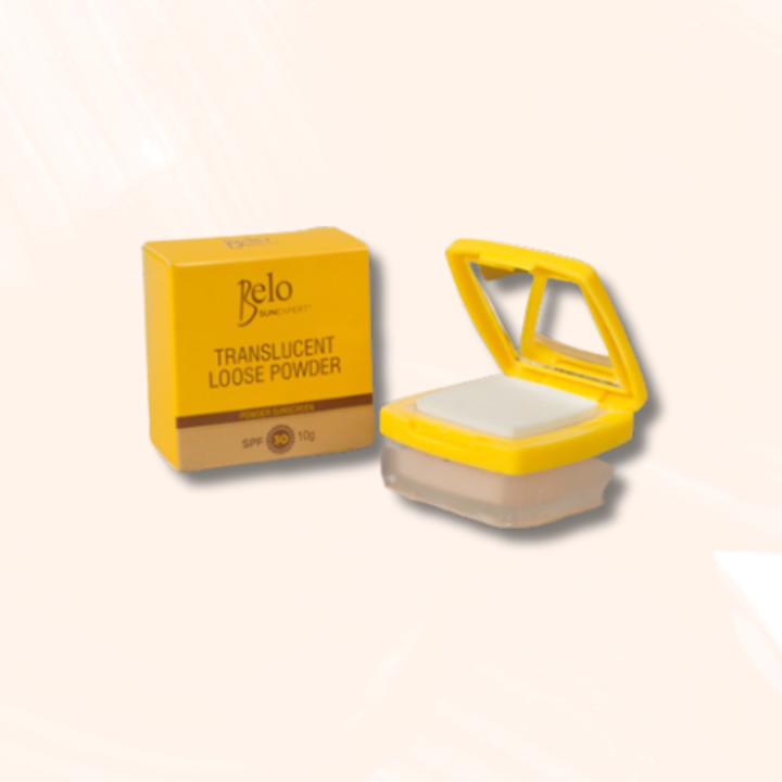 Belo Sun Expert Translucent Loose Powder with Titanium Dioxide Aluminum ...