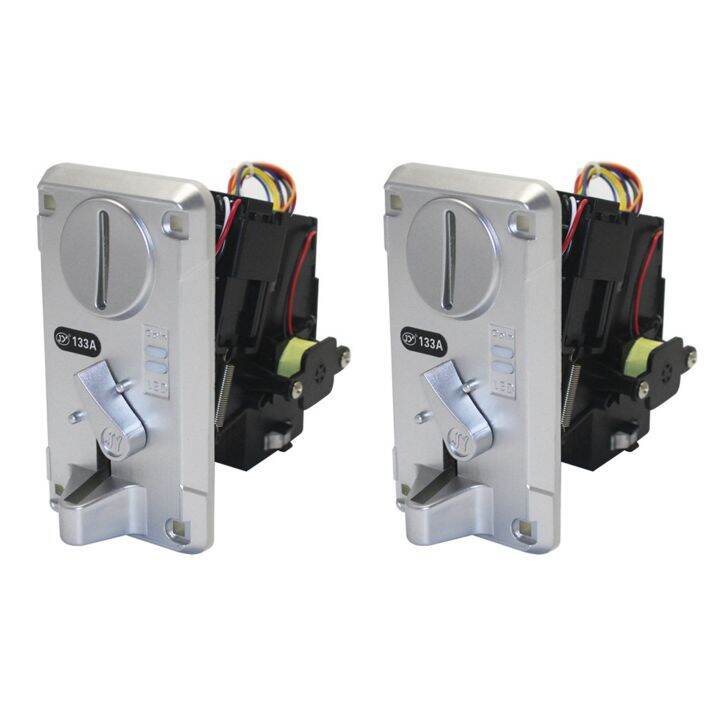 2X Coin Acceptor Coin Pusher JY133A CPU Arcade Coin Selector for ...