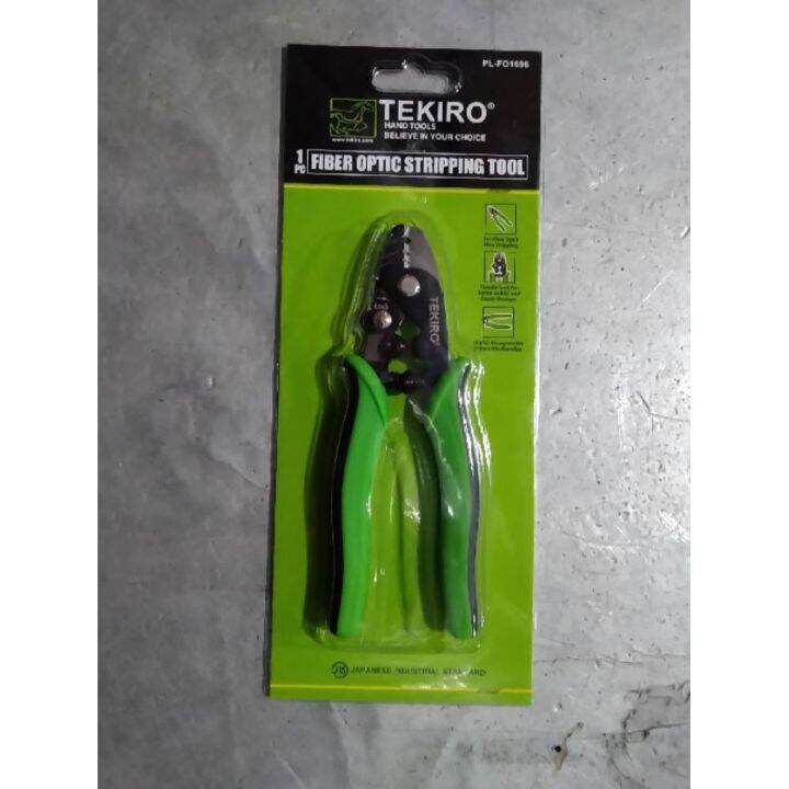 TEKIRO tang potong kabel fiber optik stripping tool ORIGINAL | Lazada ...