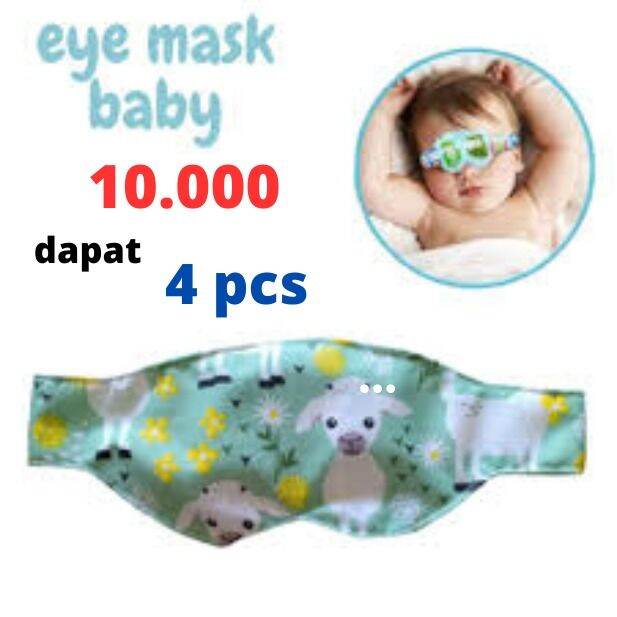 Kacamata Jemur Bayi / Penutup Mata Bayi / Eye Mask Baby Anti Silau ...