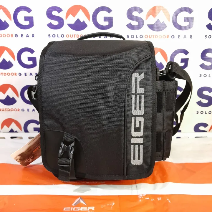 Tas Selempang EIGER T S Logo 2F 100% | Lazada Indonesia