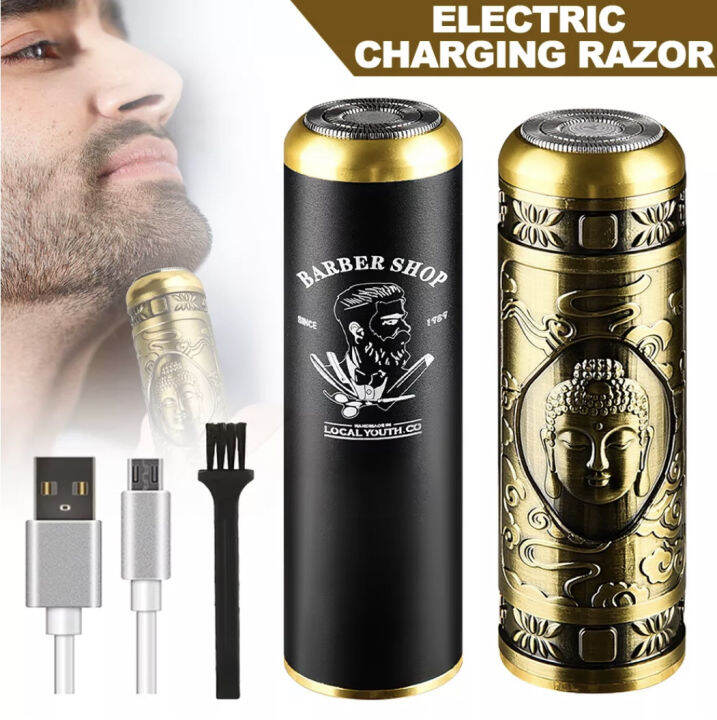 Mini Electric Shaver For Men Portable Electric Razor Beard USB Charging ...