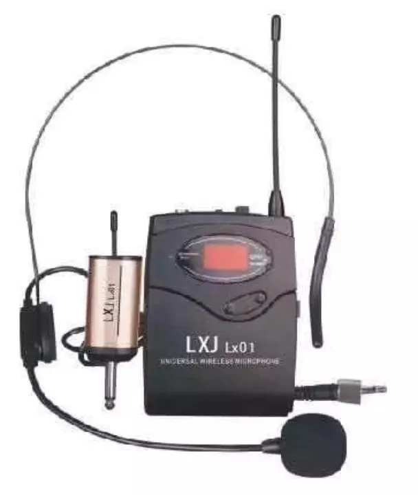LXJ ไมค์ลอยแบบคาดศรีษะ ไมโครโฟนไร้สาย WIRELESS MICROPHONE รุ่น 01 ...