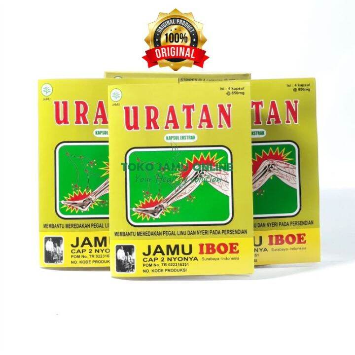 Jamu Iboe - Kapsul Uratan Meredakan Pegal Linu dan Nyeri Persendian ...
