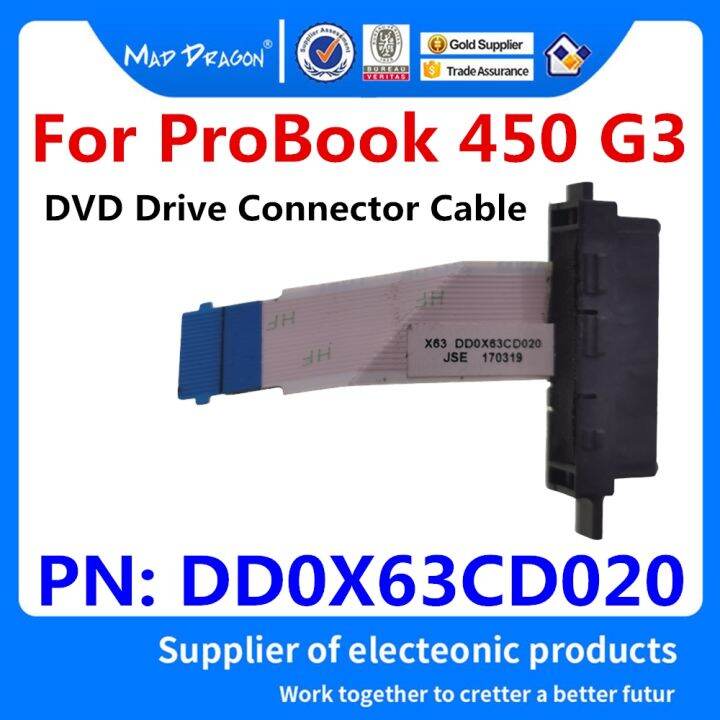 New Original DVD Hard Drive Connector X63 ODD Cable For HP ProBook 450 ...