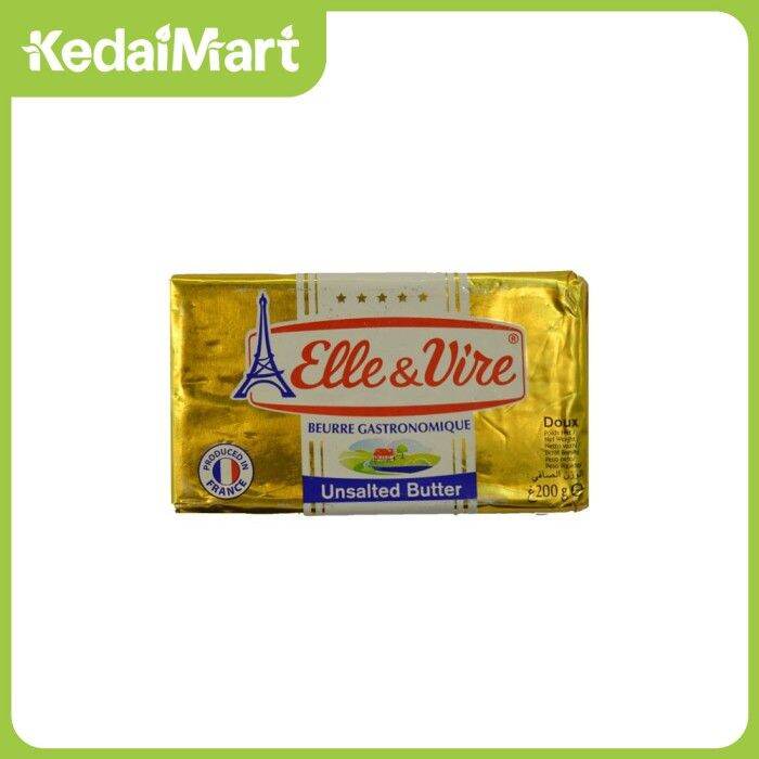 E&V Butter Unsalted 200 Gram | Lazada Indonesia