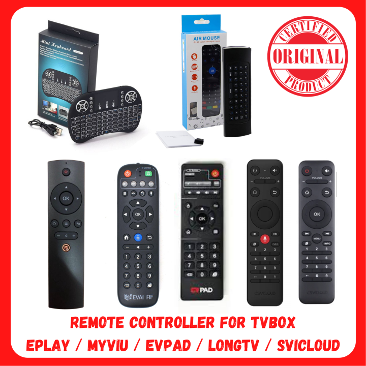 [Remote Control - Ready Stock] Remote Controller for TVBOX [EVPADS ...