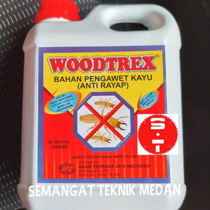 WOODTREX OBAT RAYAP ANTI RAYAP KAYU 1 LITER 1000 ML WOODTREX WOOD TREX ...
