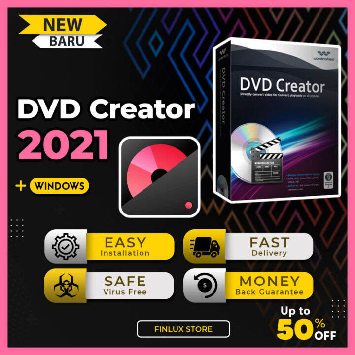 DVD Creator v6.5.5.195 Latest 2021 Lifetime For Windows | Lazada