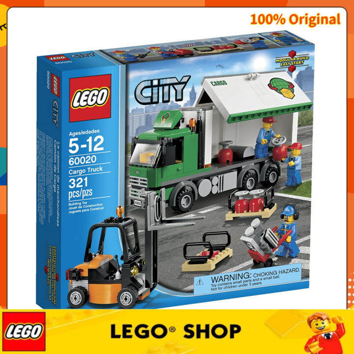 LEGO City 60020 cargo truck toy set (321 piraso) d Regalo ng mga bloke ...
