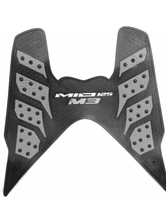 Karpet / Alas Kaki Motor Matic Yamaha Mio M3 .- Warna Abu - Abu ...