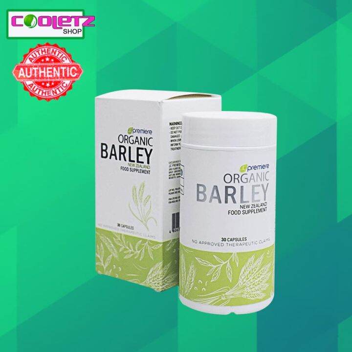 ORGANIC BARLEY CAPSULE (30 VEGETABLE CAPSULES) | Lazada PH