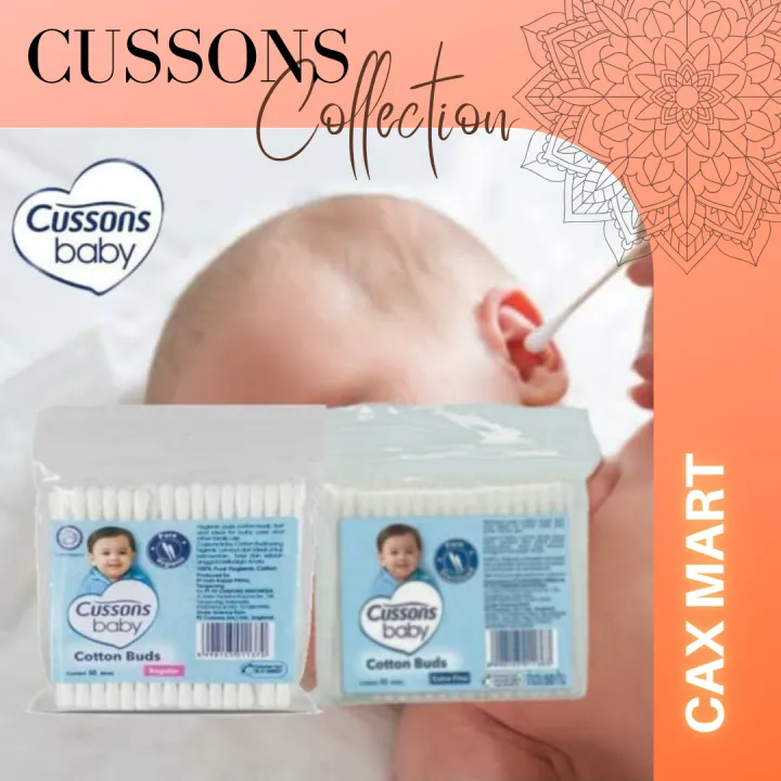 CUSSONS Baby Cotton Bud Buds isi 50 / 100 (extrafine / Reguler ...