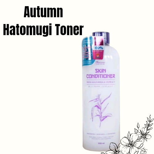 Hatomugi Autumn Skin Conditioner Toner Original 500ml full size ...