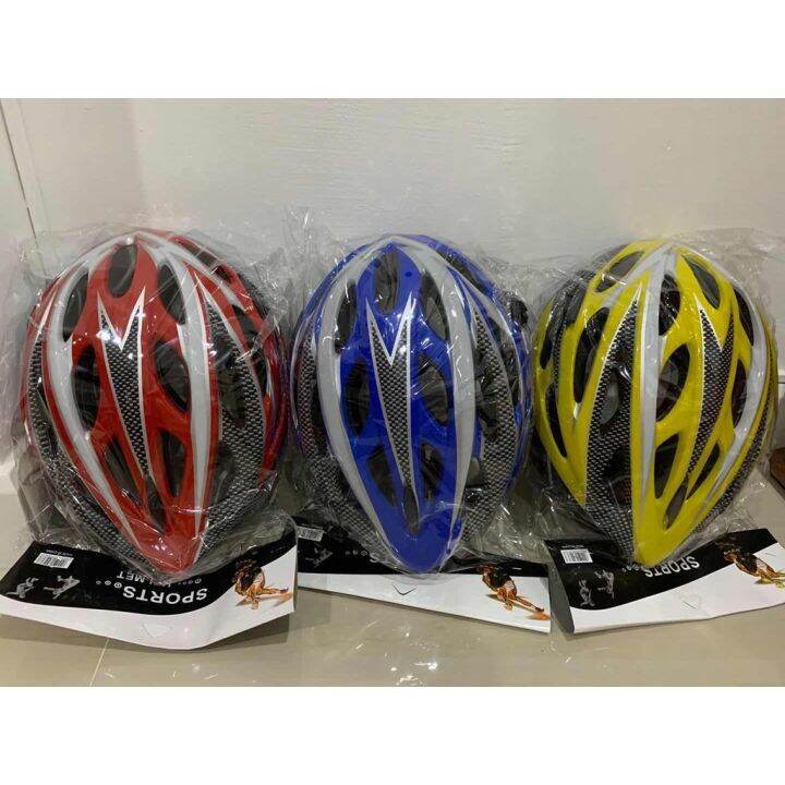 [งานคุณภาพ!!] หมวกกันน็อคนิรภัยสำหรับปั่นจักยาน สกูตเตอร์ เล่นสเก็ต /C007 bike helmet มีของพร้อม ...