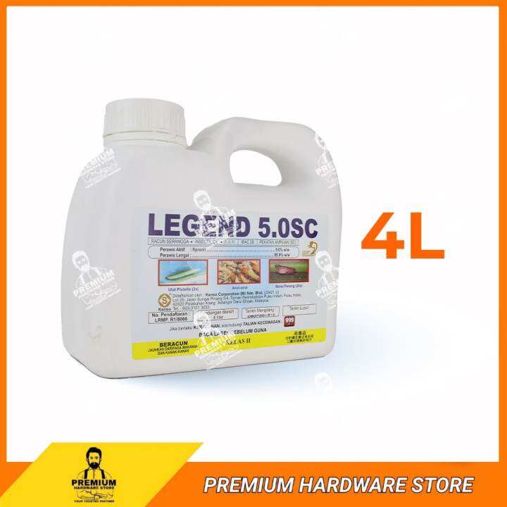 LEGEND 5.0SC 4 Liter Fipronil 5% Insecticide (Same As Regent 50SC ...