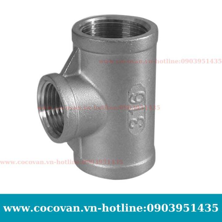 Tê giảm ren inox 304 (tê thu inox) | Lazada.vn