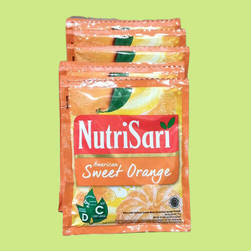 Nutri Sari American Sweet Orange 1 Renteng isi 10 Sachet | Lazada Indonesia