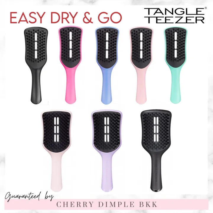 TANGLE TEEZER EASY DRY AND GO หวีได้ทั้งผมแห้งและเปียกในด้ามเดียว ...