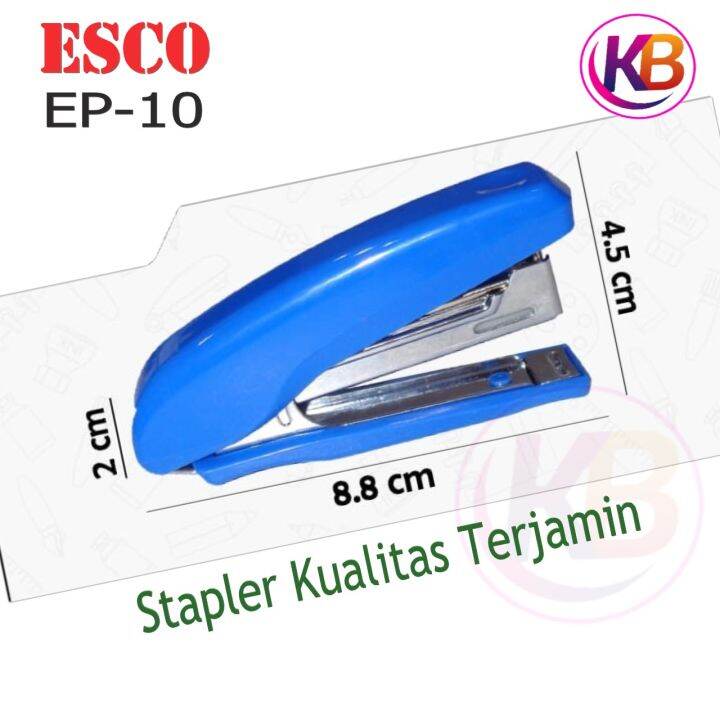 Esco Stapler EP-10D / Stepler Jepretan Hekter Full EP10D / Perlengkapan ...